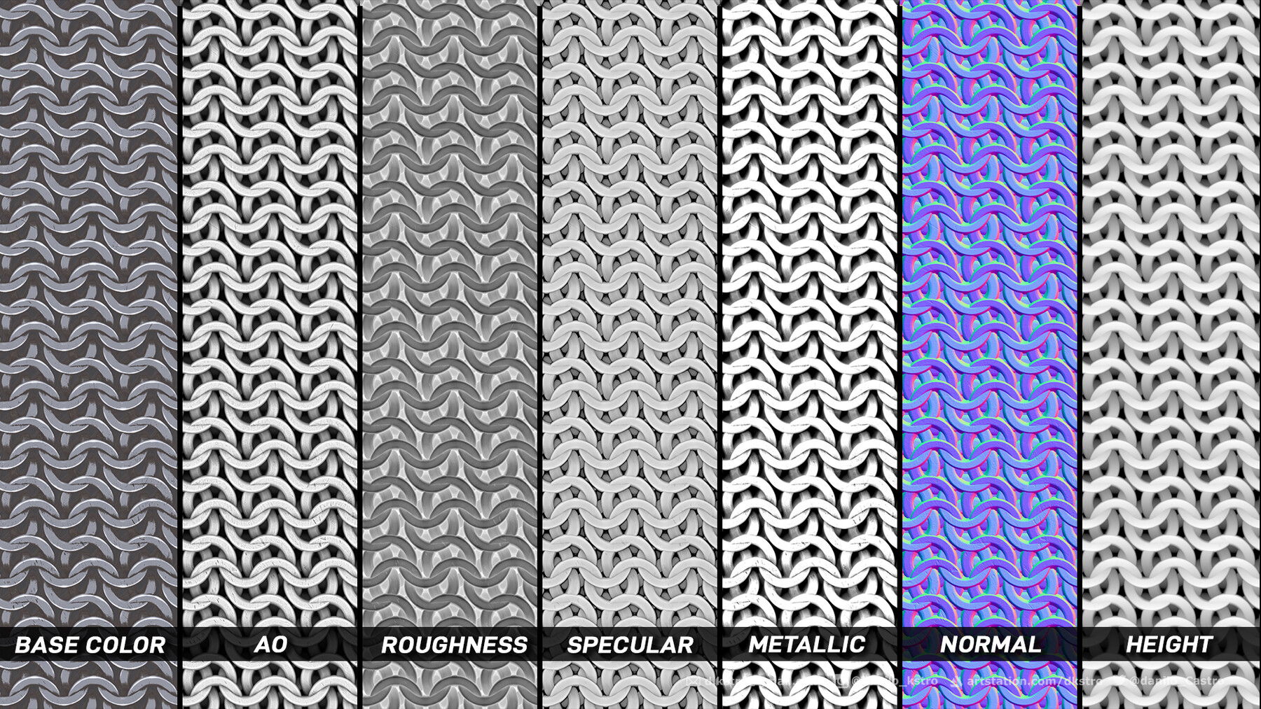 ArtStation - Stylized Medieval Chain - FREE | Resources