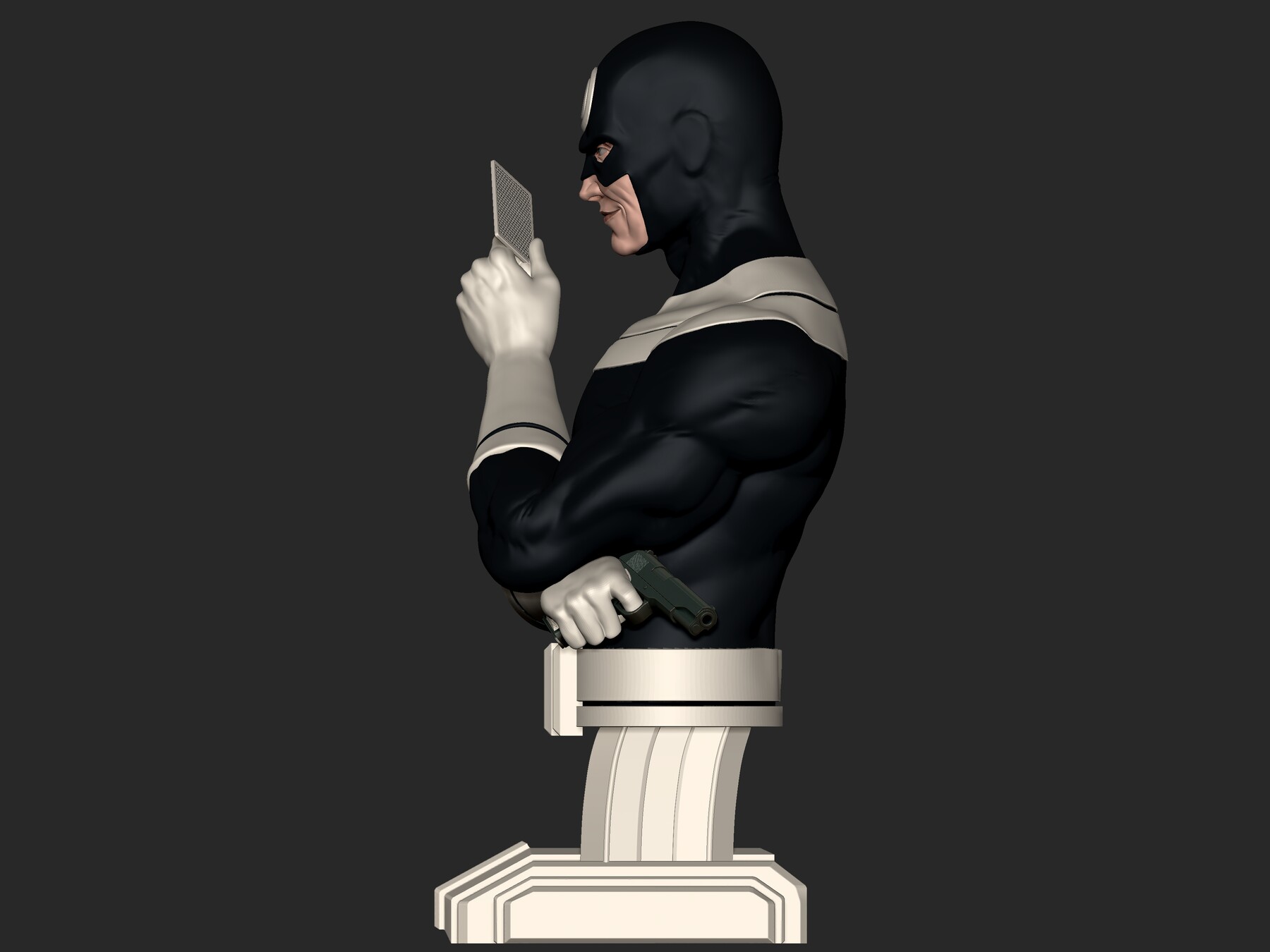 ArtStation - CLASSIC BULLSEYE BUST STL | Resources