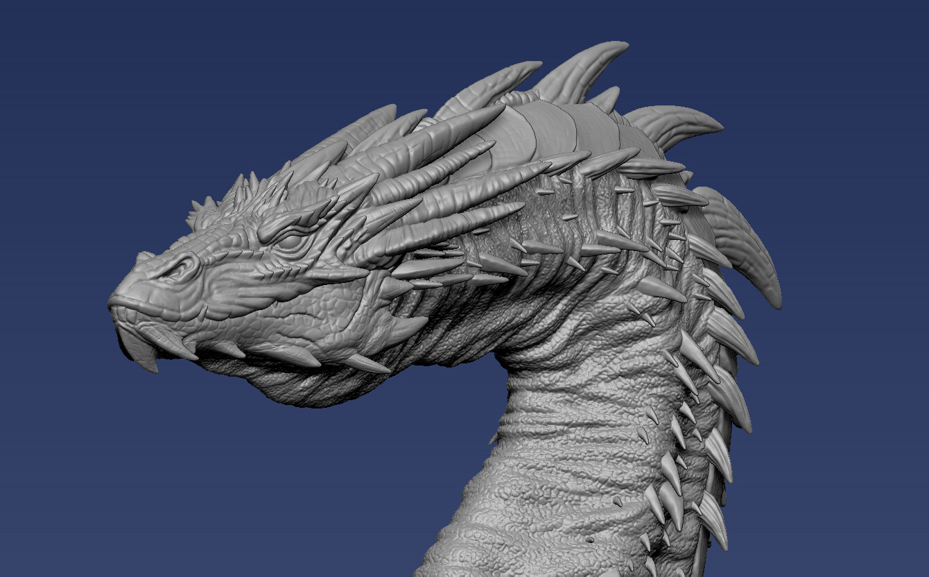 ArtStation - Smaug Dragon for 3D Printing | Resources
