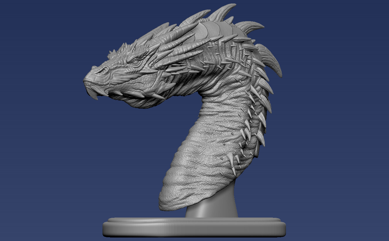 ArtStation - Smaug Dragon for 3D Printing | Resources