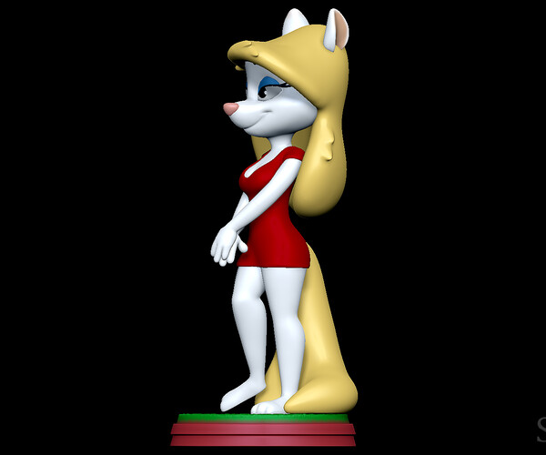 ArtStation - Minerva Mink - Animaniacs 3D print model | Resources