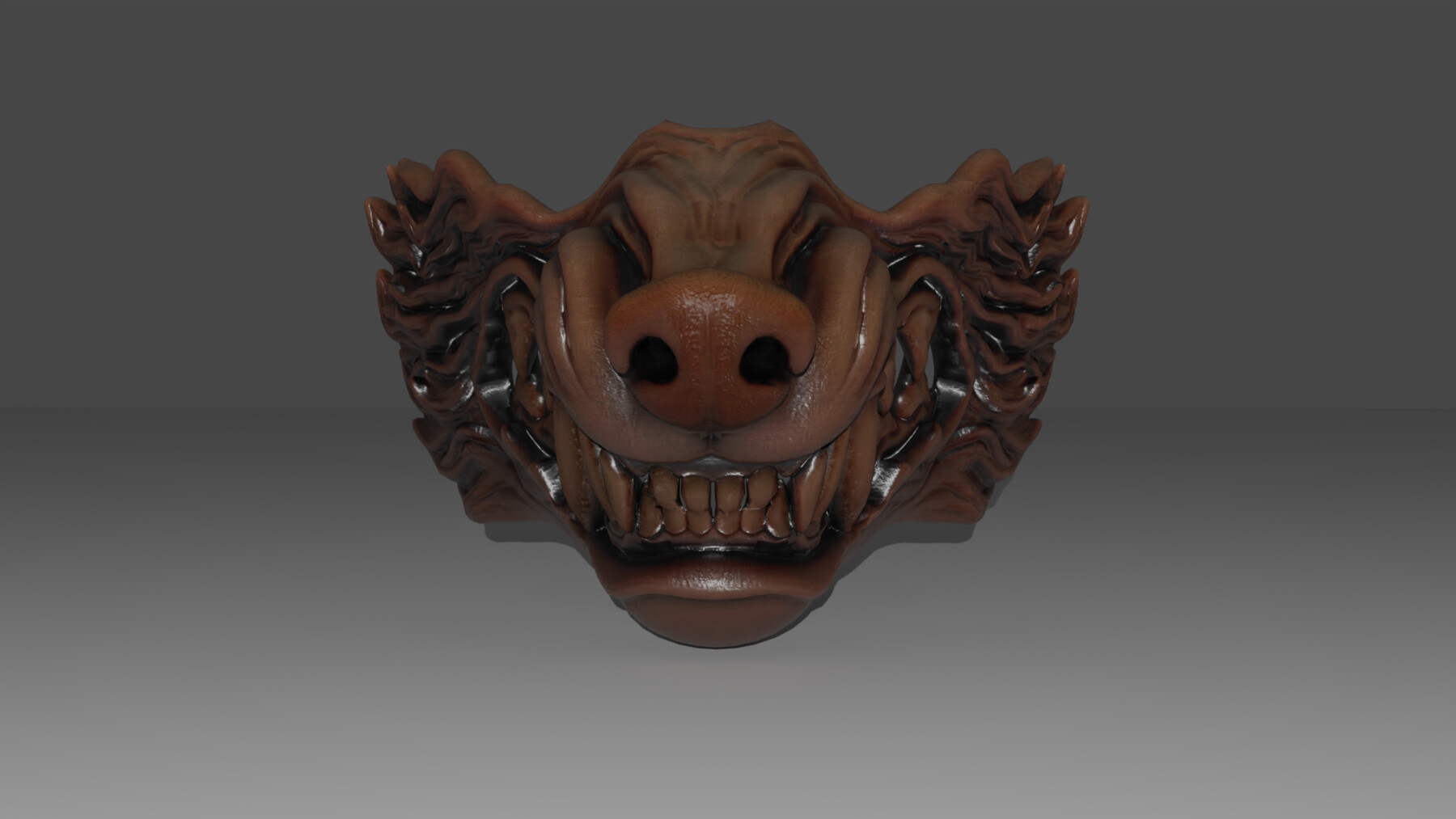 ArtStation - Wolf Mask | Game Assets