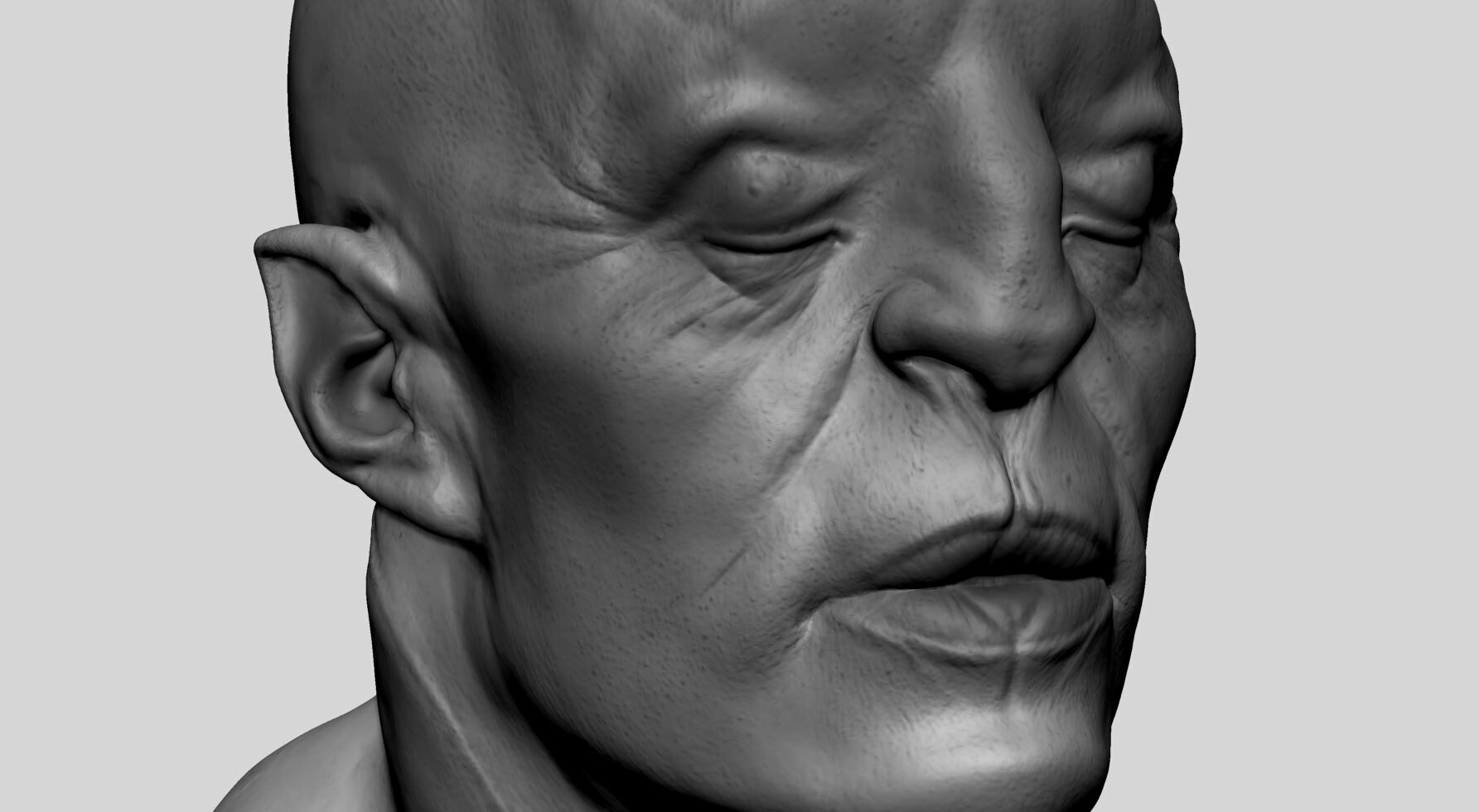 ArtStation - Fantasy Creature Head 11 | Resources