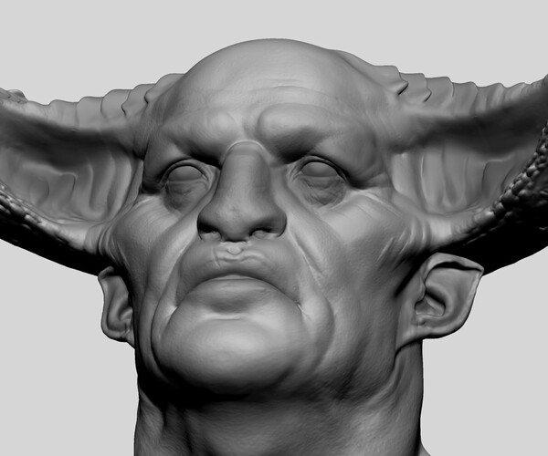ArtStation - Creature Head 17 | Resources