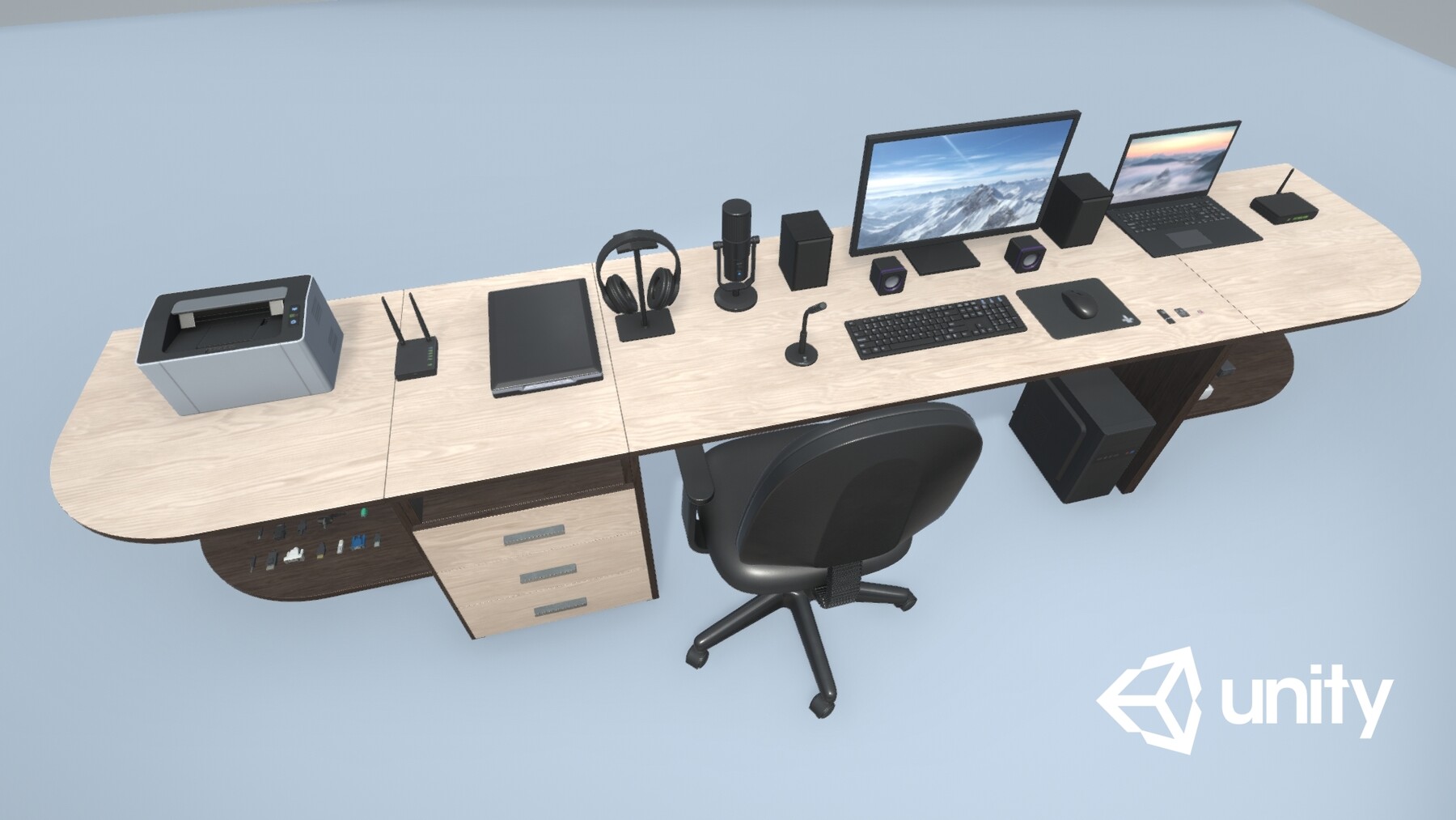 ArtStation - Computer Set | Game Assets