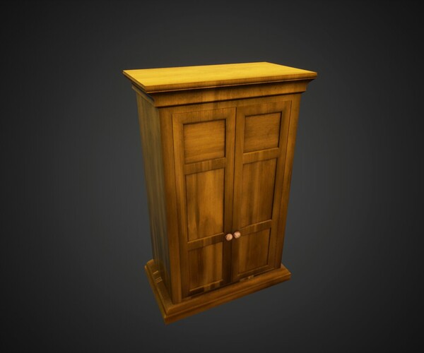 ArtStation - Wardrobe | Game Assets