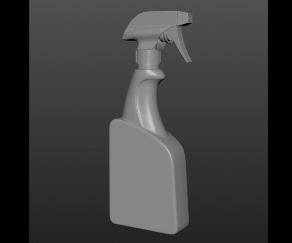 ArtStation - spray bottle modeling | Resources