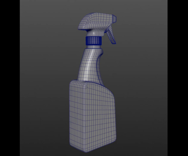 ArtStation - spray bottle modeling | Resources