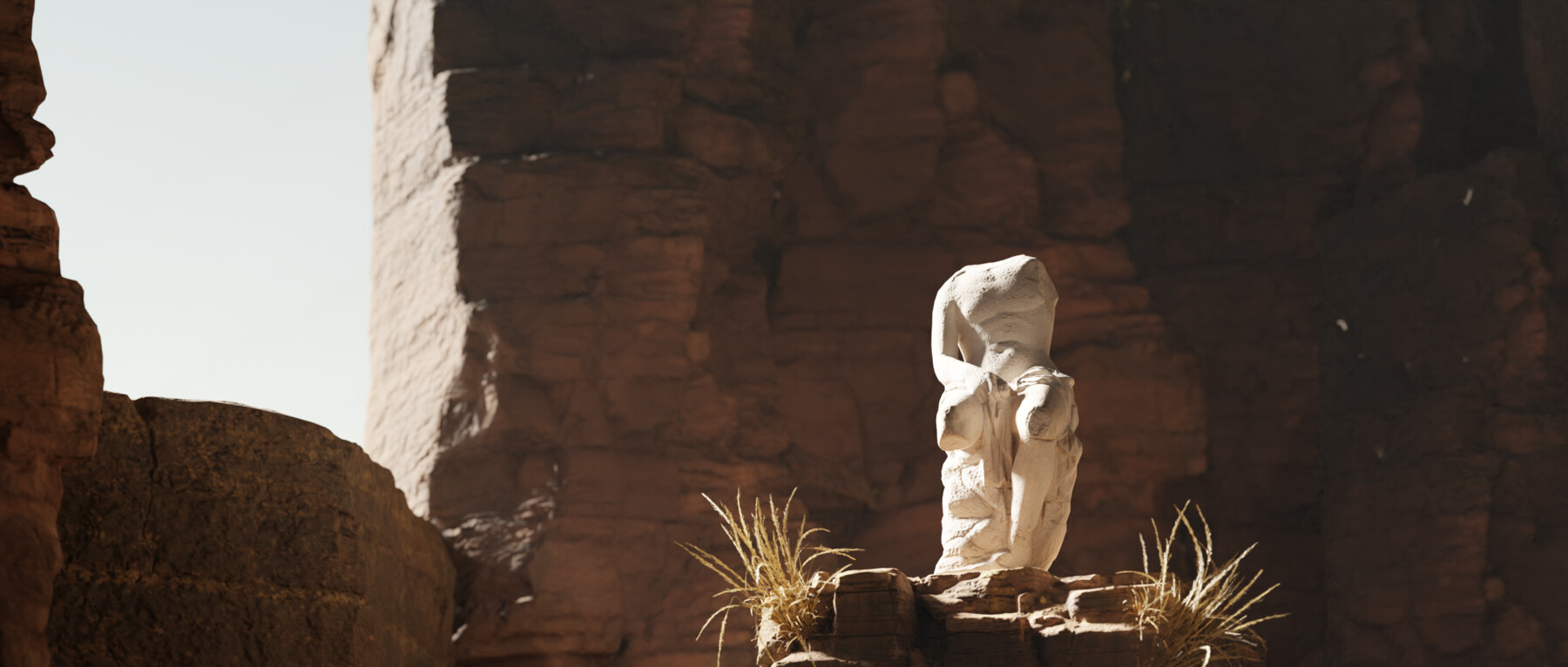 ArtStation - Statues in Canyon Cave | Resources