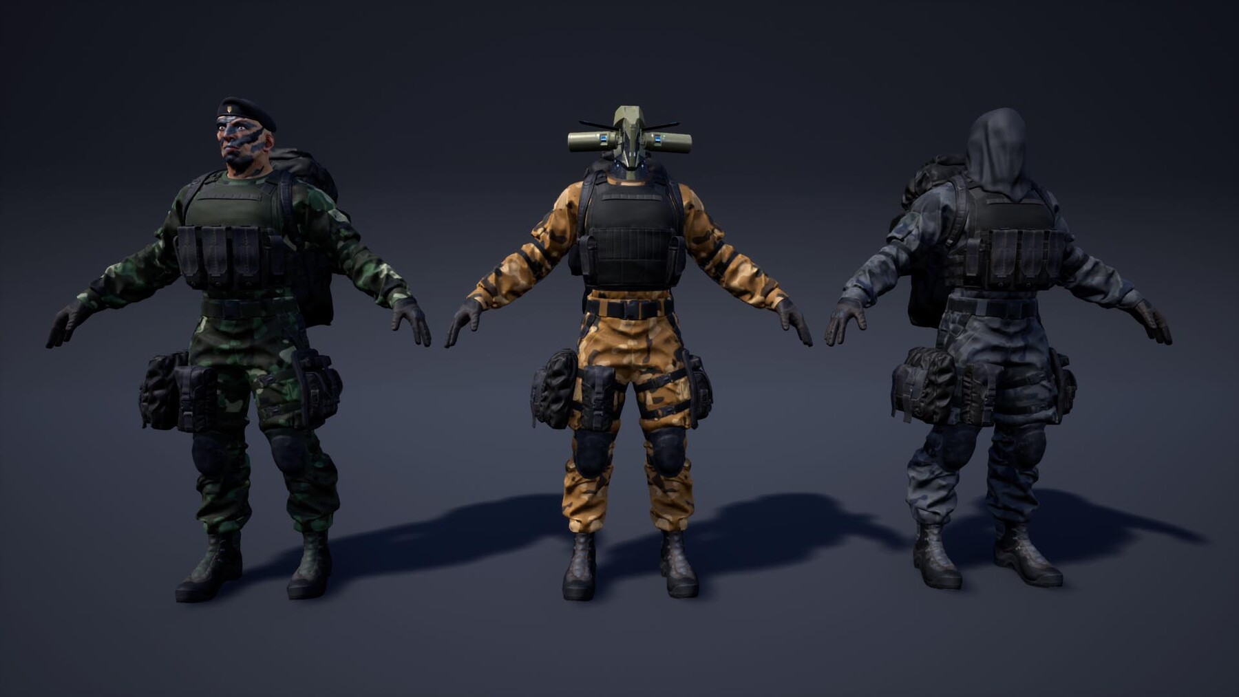 ArtStation - Military (Pack) | Game Assets