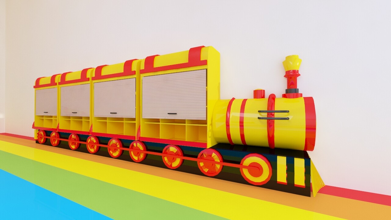 ArtStation - train toy | Game Assets