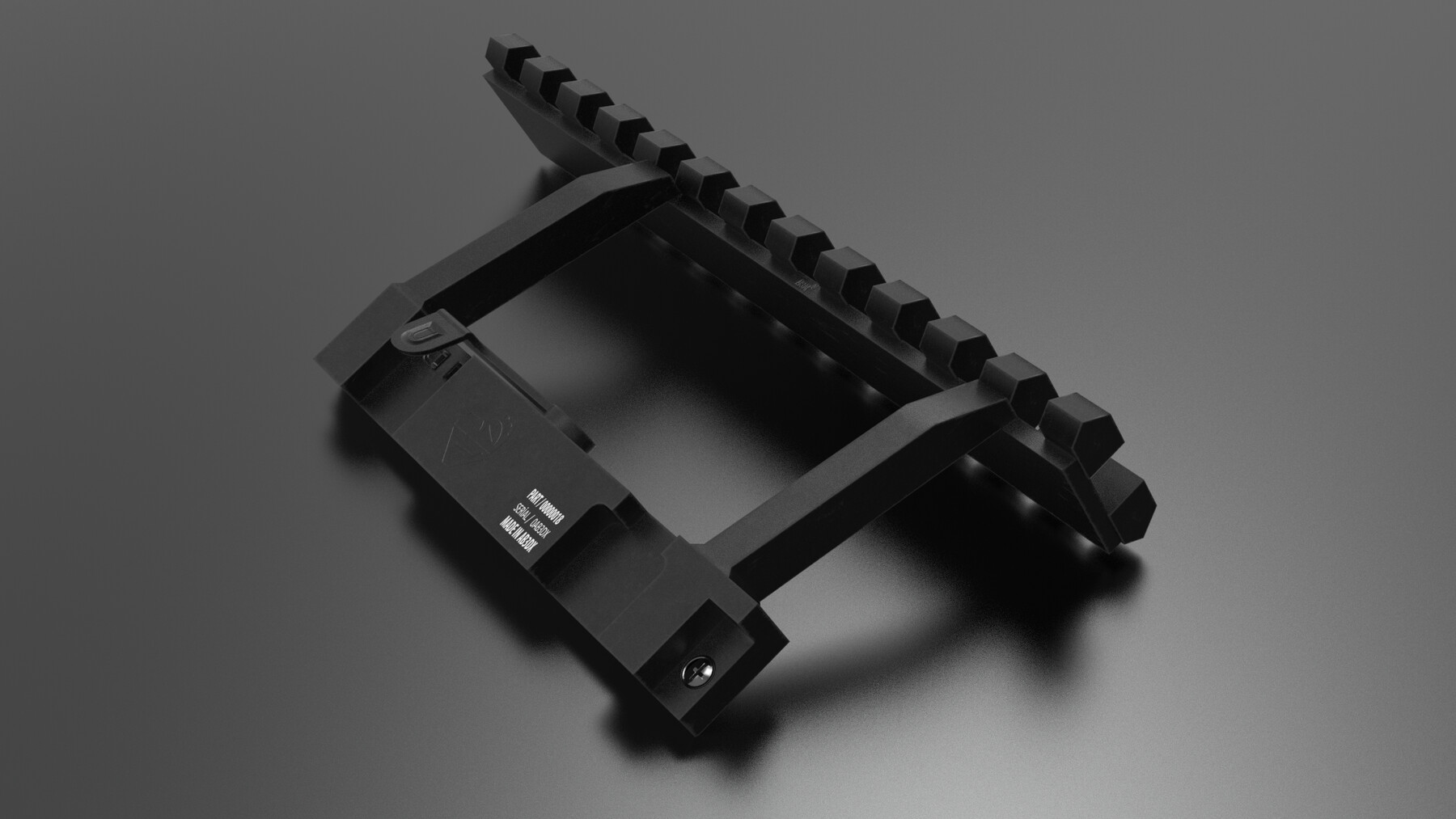 ArtStation - AK47 Scope Mount 3D Model | Game Assets