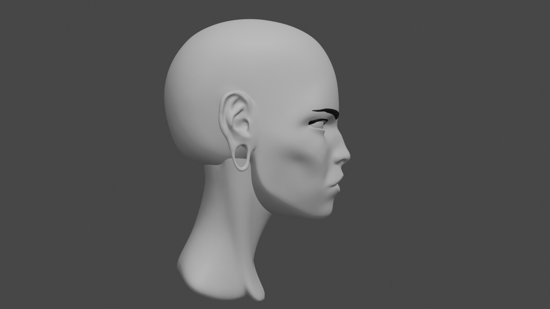 ArtStation - Stylized Female Head 01 | Resources