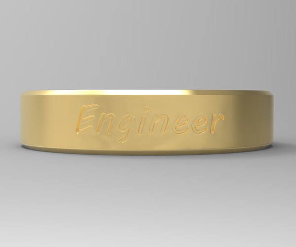 ArtStation - Engineer Ring Gold | Resources