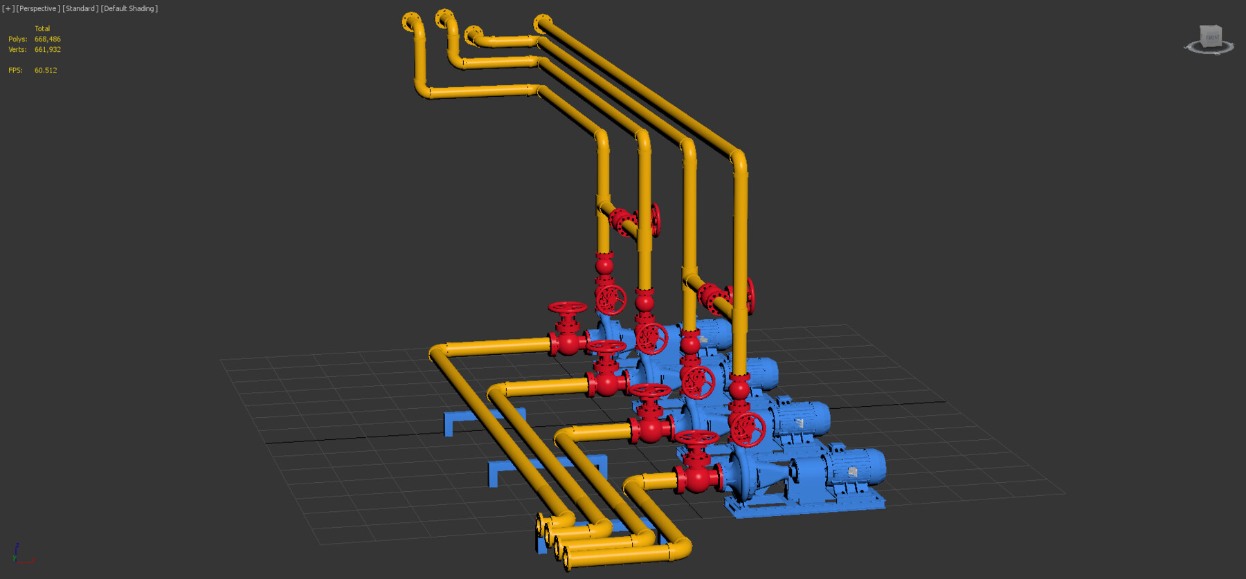 ArtStation - Industry Plant 01 3d Model | Resources