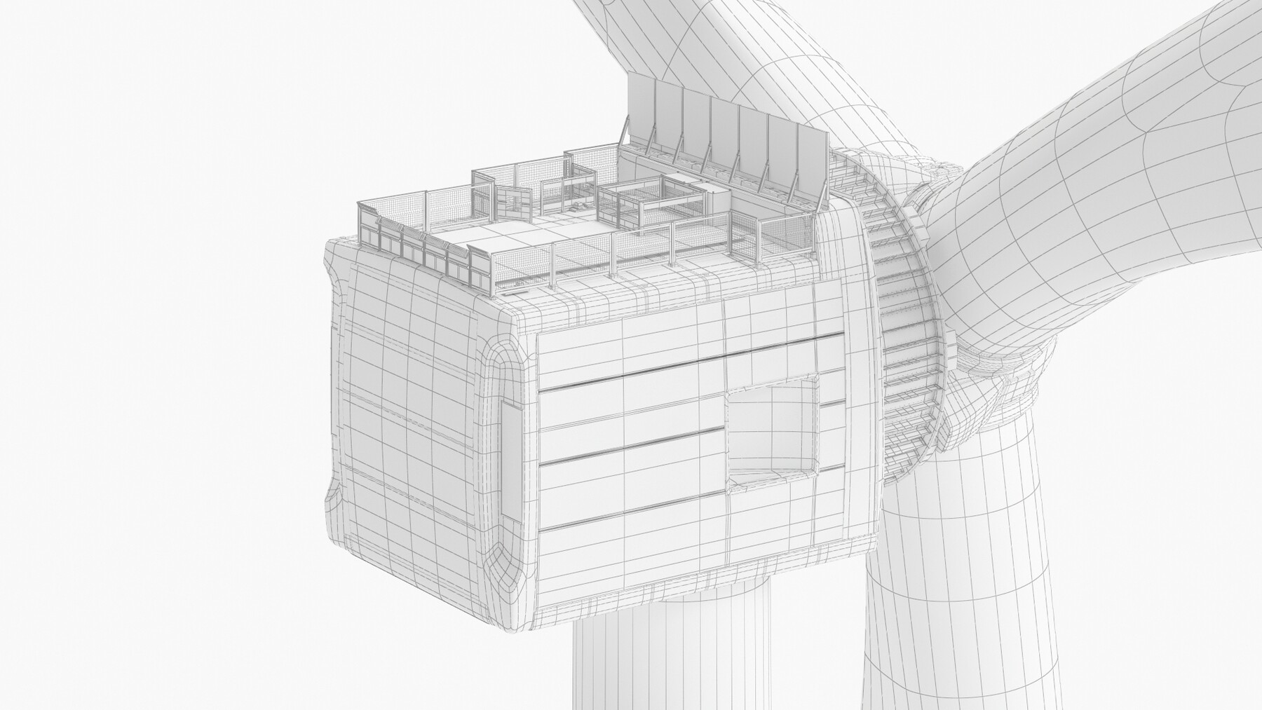 ArtStation - Wind Turbine GE Haliade-X 13MW 3D model | Resources
