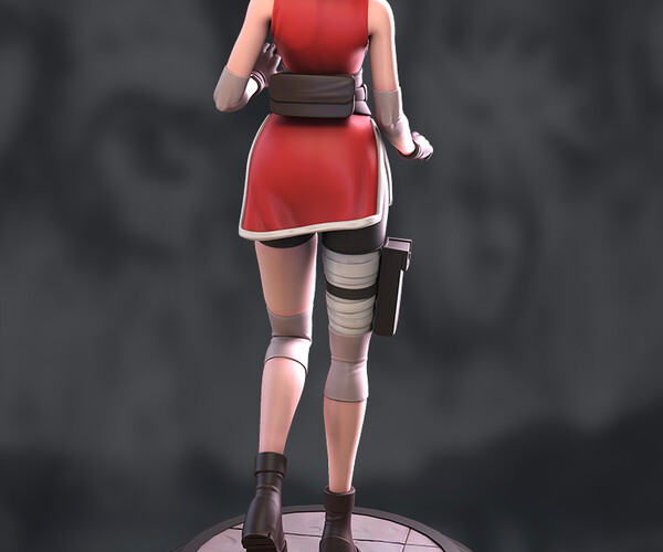 ArtStation - Sakura STL Ready for 3D Printing | Resources