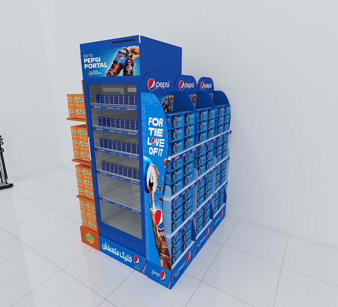 ArtStation - PEPSI STAND 2022-01 | Resources