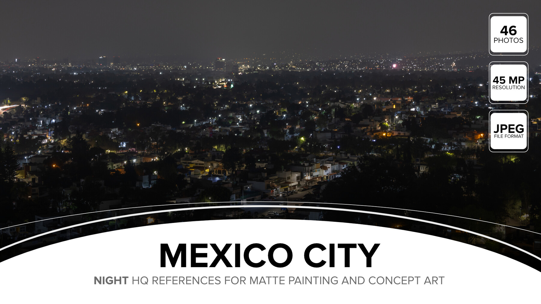 ArtStation - Mexico City Night Reference Pack 1 | Resources