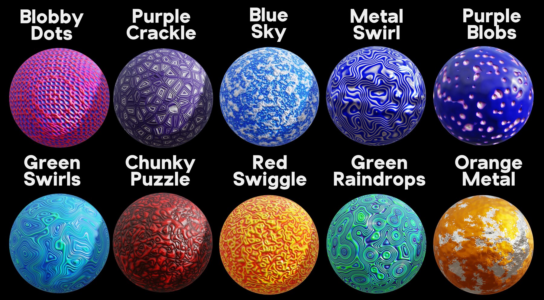 ArtStation - Blender Procedural Material Pack #6 | Resources