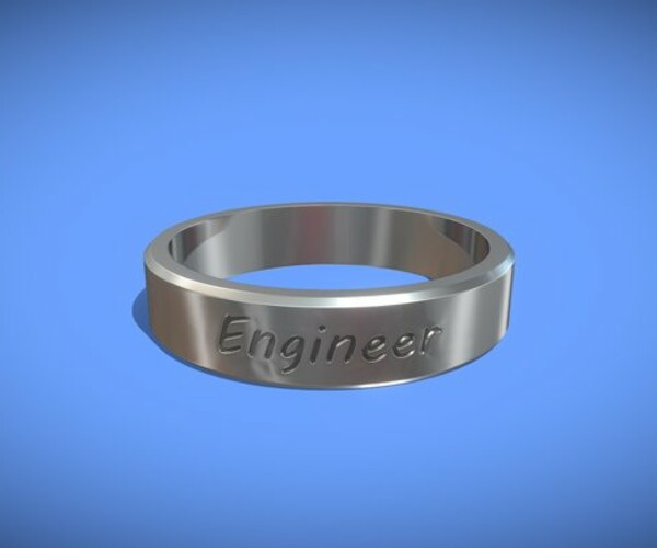 ArtStation - Engineer Ring Platinum | Resources