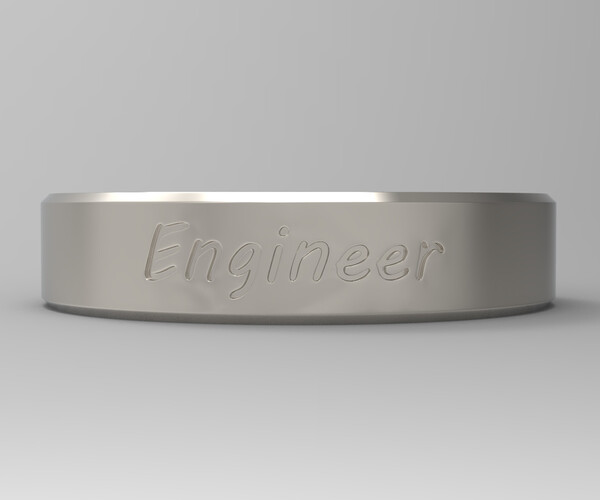 ArtStation - Engineer Ring Platinum | Resources