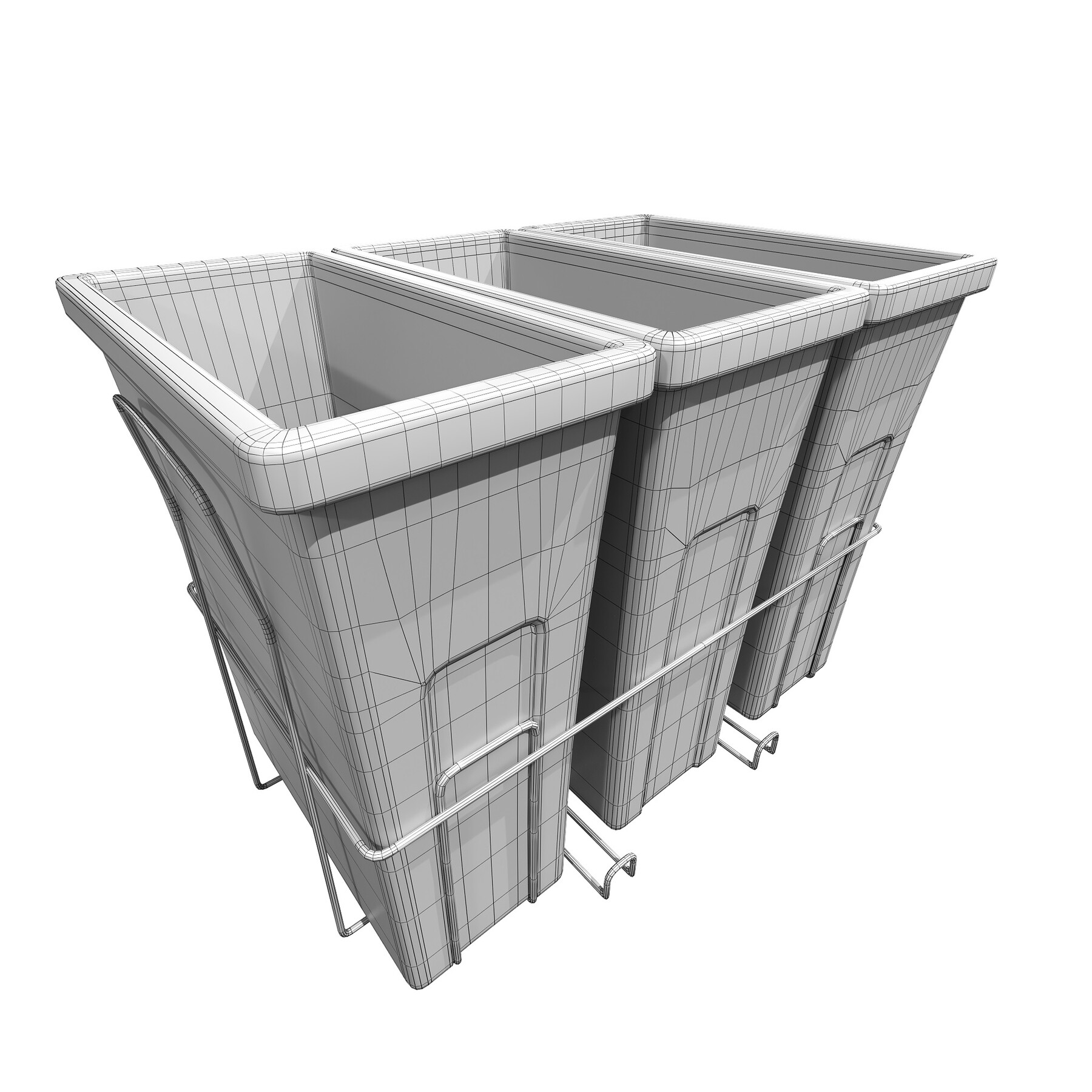 ArtStation - Furniture Fittings Mega Pack - Waste Bins | Resources