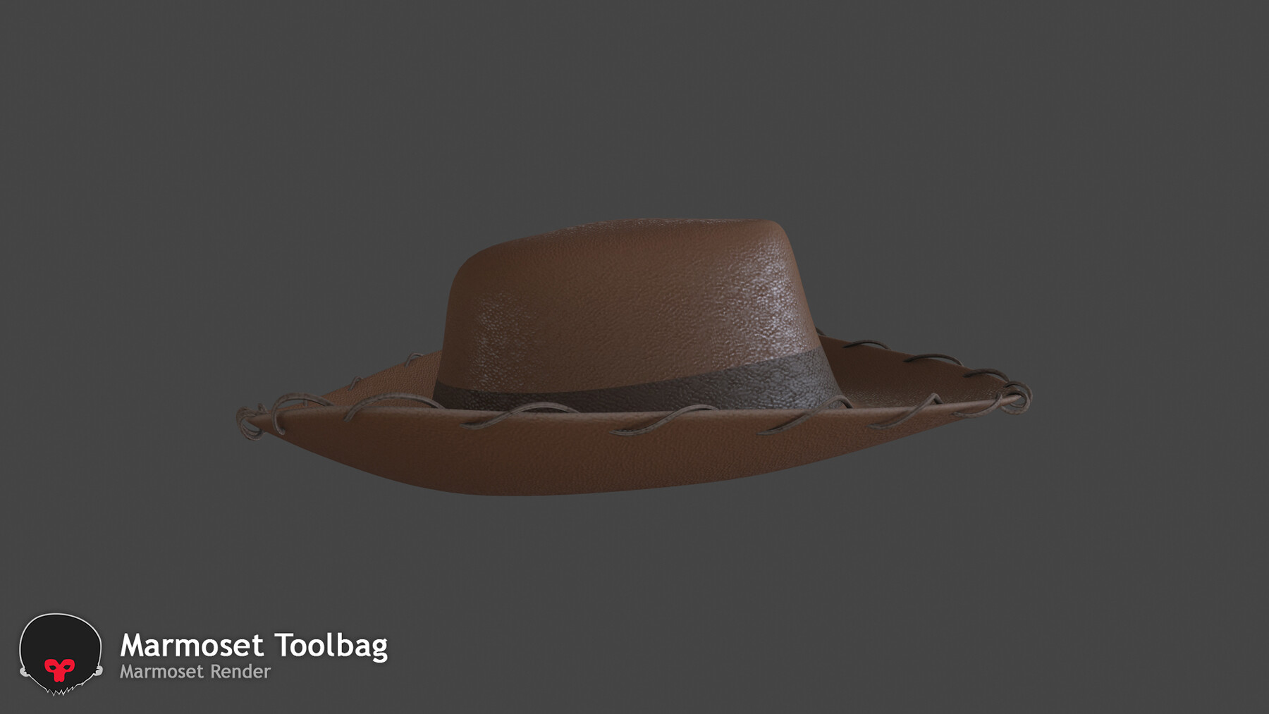 ArtStation - HATS.002 Cowboy Hat | Game Assets