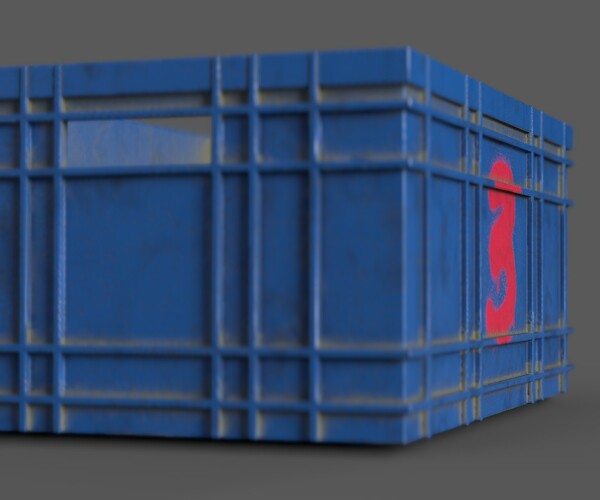 ArtStation - low-poly box | Game Assets