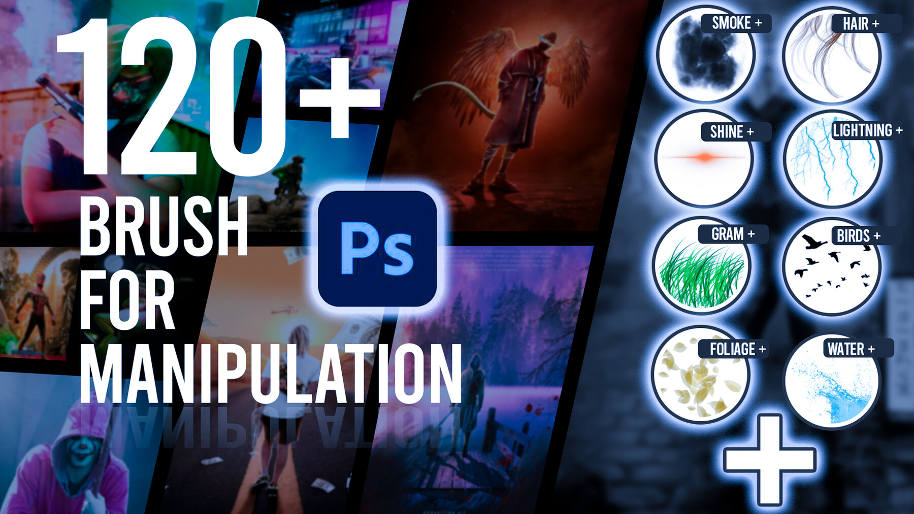 ArtStation - Pro Brush - Pack Brush For Manipulation Images | Brushes