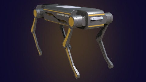 ArtStation - Robot Dog | Game Assets