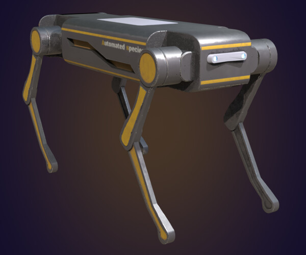 ArtStation - Robot Dog | Game Assets