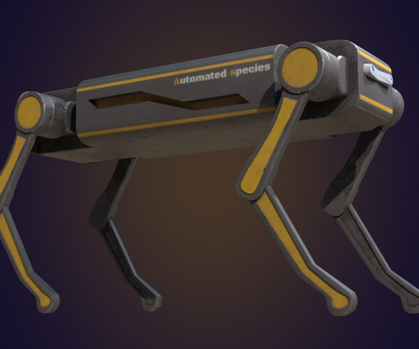 ArtStation - Robot Dog | Game Assets