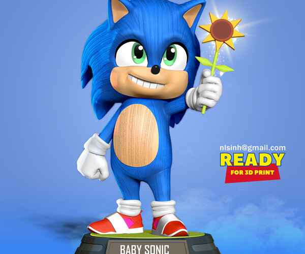 ArtStation - Baby Sonic | Resources