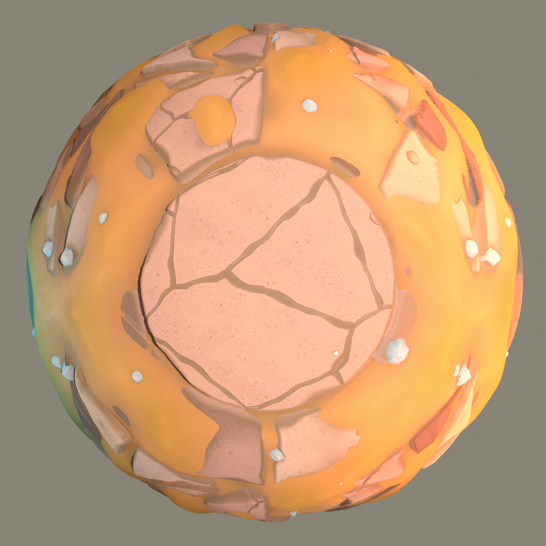 ArtStation - Circular Ground - Stylized Texture | Game Assets