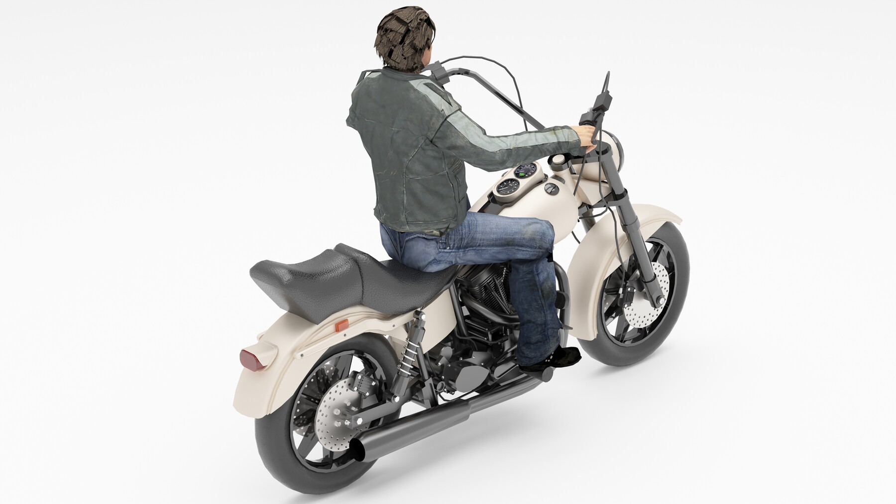 ArtStation - Chopper Biker 2 - 4K | Resources