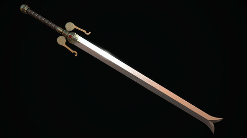 ArtStation - Emperor Serpent Sword | Game Assets