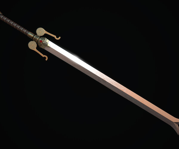ArtStation - Emperor Serpent Sword | Game Assets
