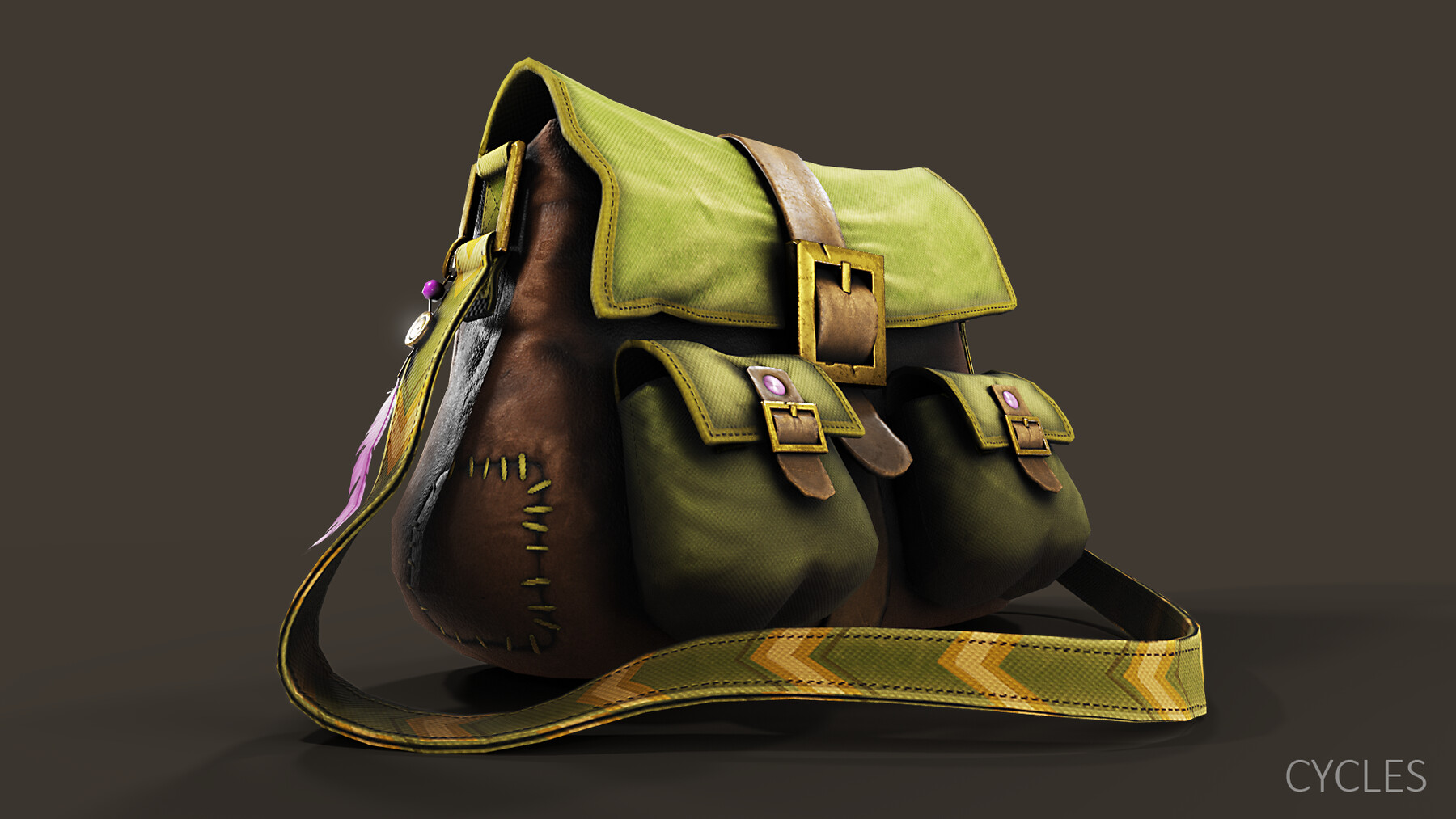 ArtStation - Stylized bag | Game Assets