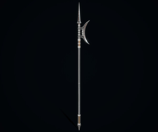 ArtStation - Ancient Chinese Pike | Game Assets