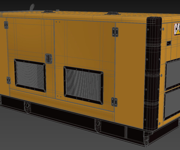 ArtStation - Diesel Generators 01 3D model | Resources