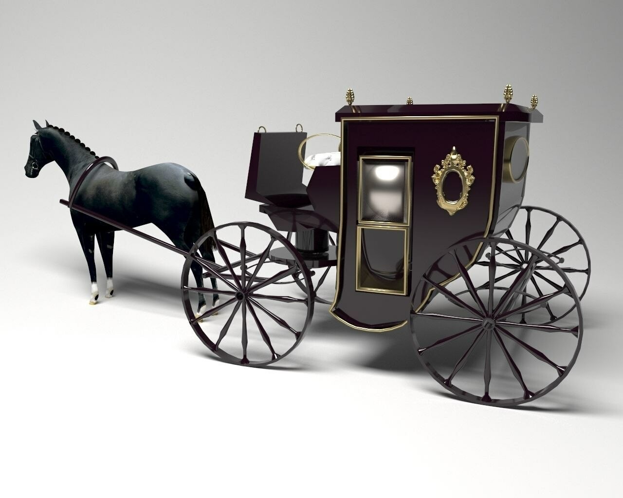 ArtStation - Deluxe Carriage | Resources
