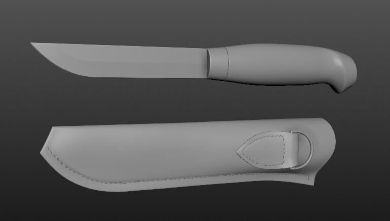 ArtStation - knife_modeling | Game Assets