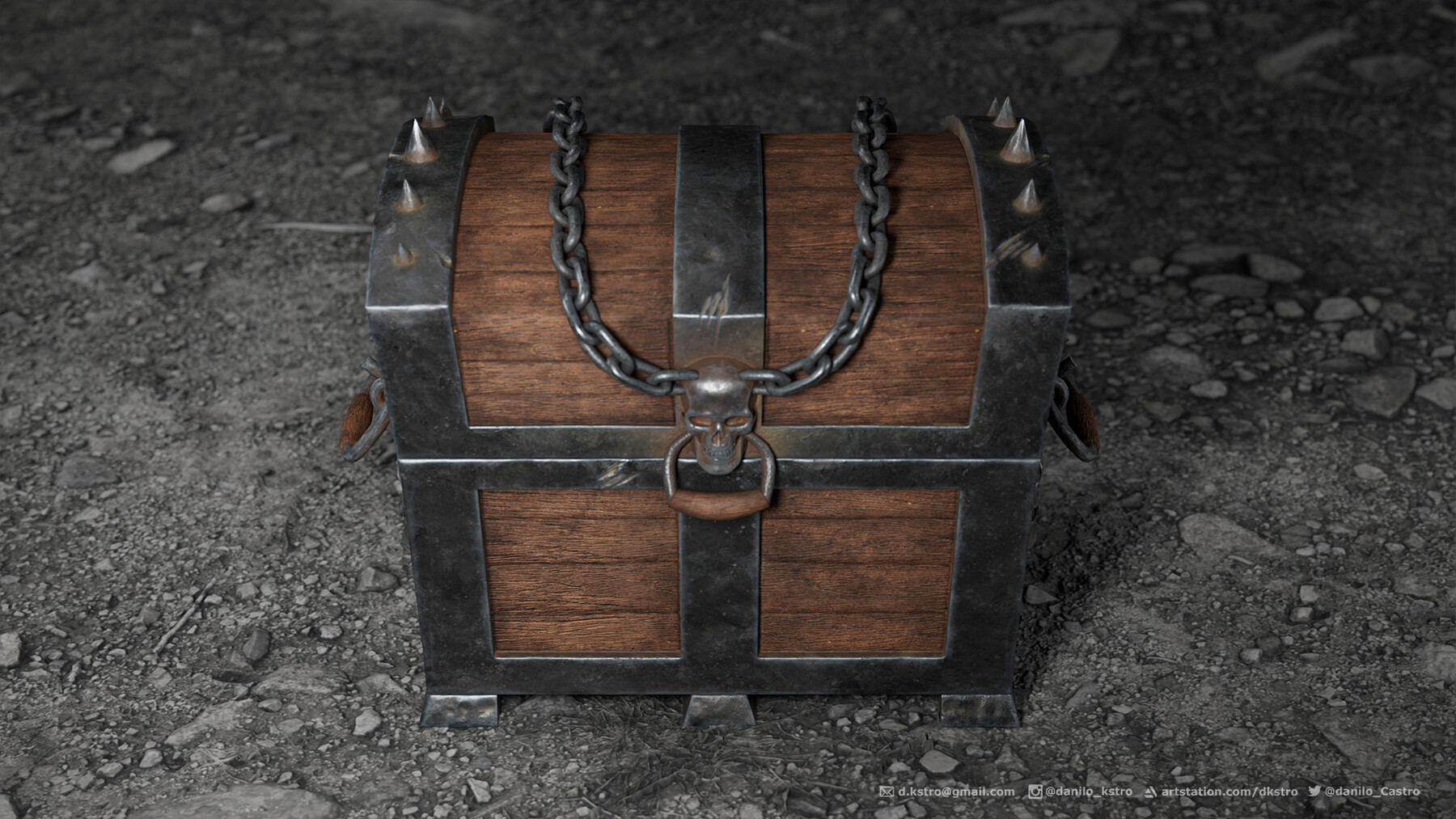 ArtStation - Treasure Chest | LOWPOLY | 4k Textures | Game Assets