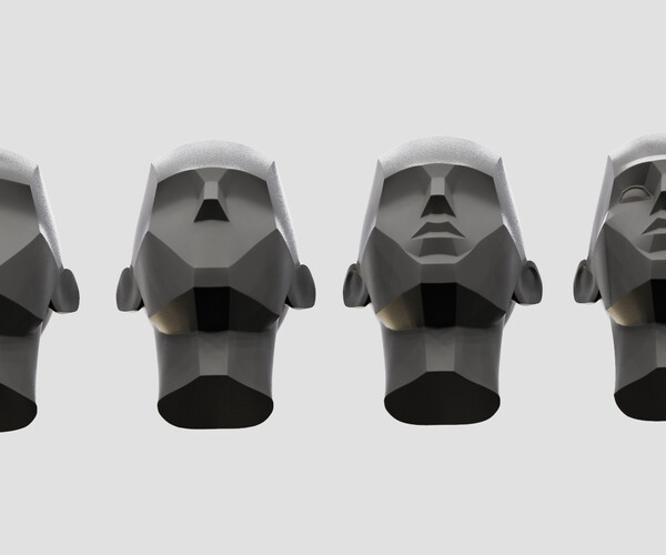 ArtStation - Basic Head Structure Building Blocks | Resources