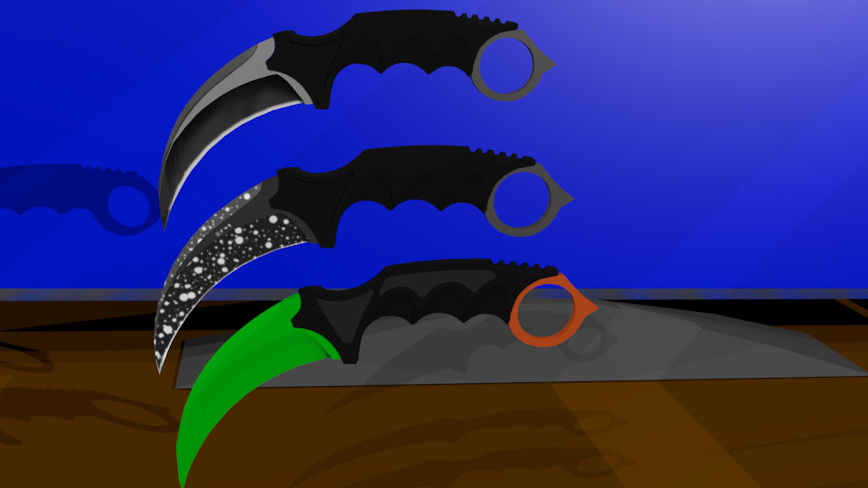 ArtStation - Karambit | Game Assets