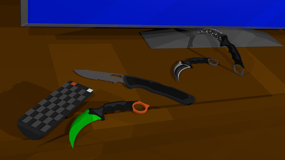 ArtStation - Karambit | Game Assets