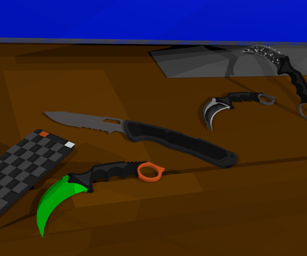 ArtStation - Karambit | Game Assets