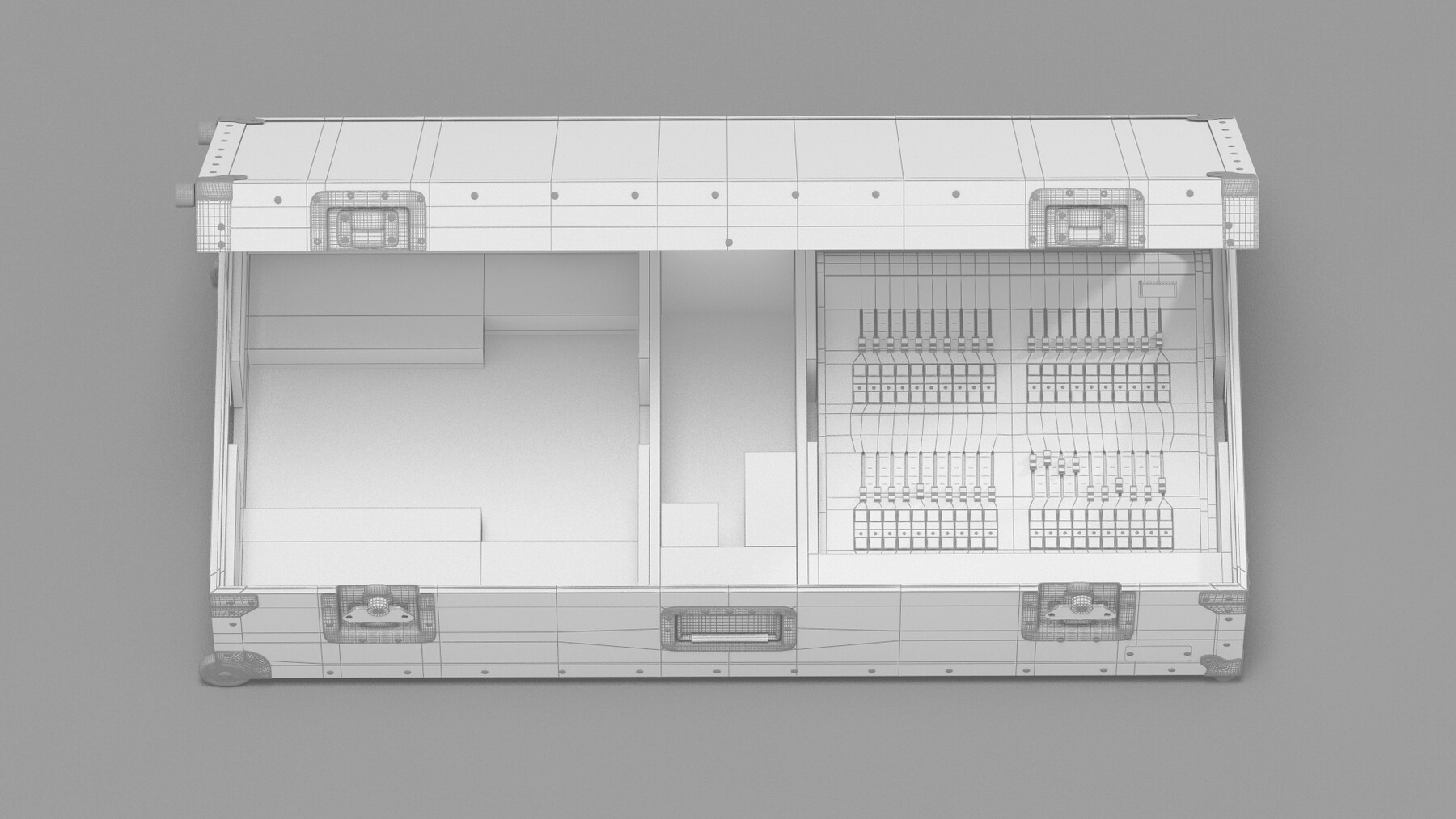 ArtStation - Flight Cases With Device Small 01 3d Model | Resources