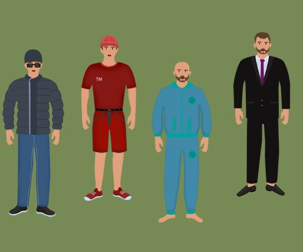 ArtStation - 2D sprite man pack 1 | Game Assets